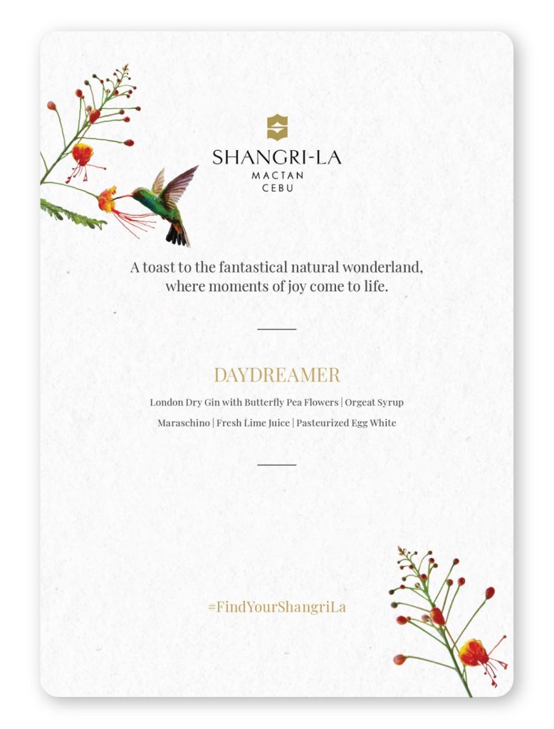 ‘Find Your Shangri-La’ Whimsical Menu at the Shangri-La, Mactan Cebu ...