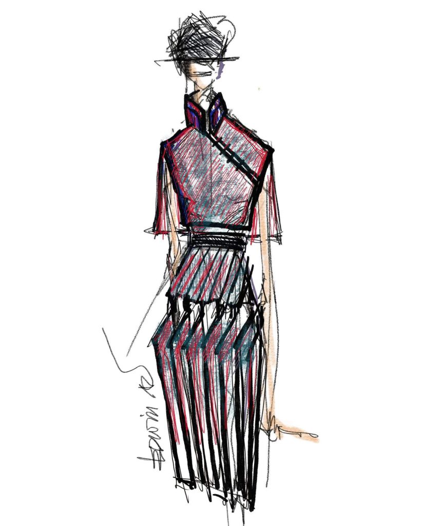 The Qipao As Interpreted by Innovative Filipino Designers: EDWIN AO ...